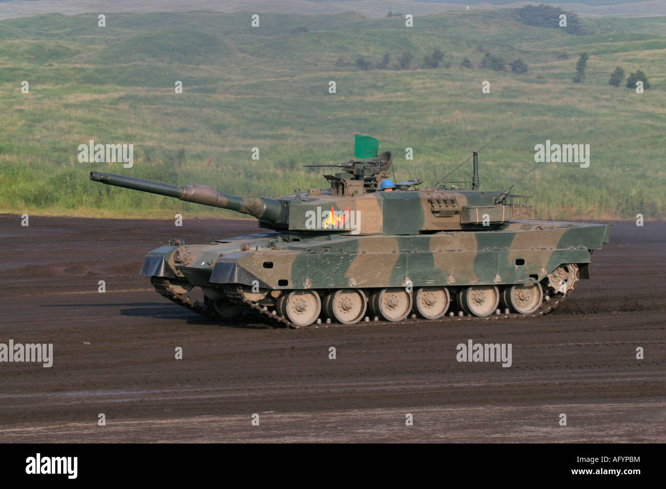 Type 90 Tank of Japan Ground Self Defence Force Stock Photo - Alamy