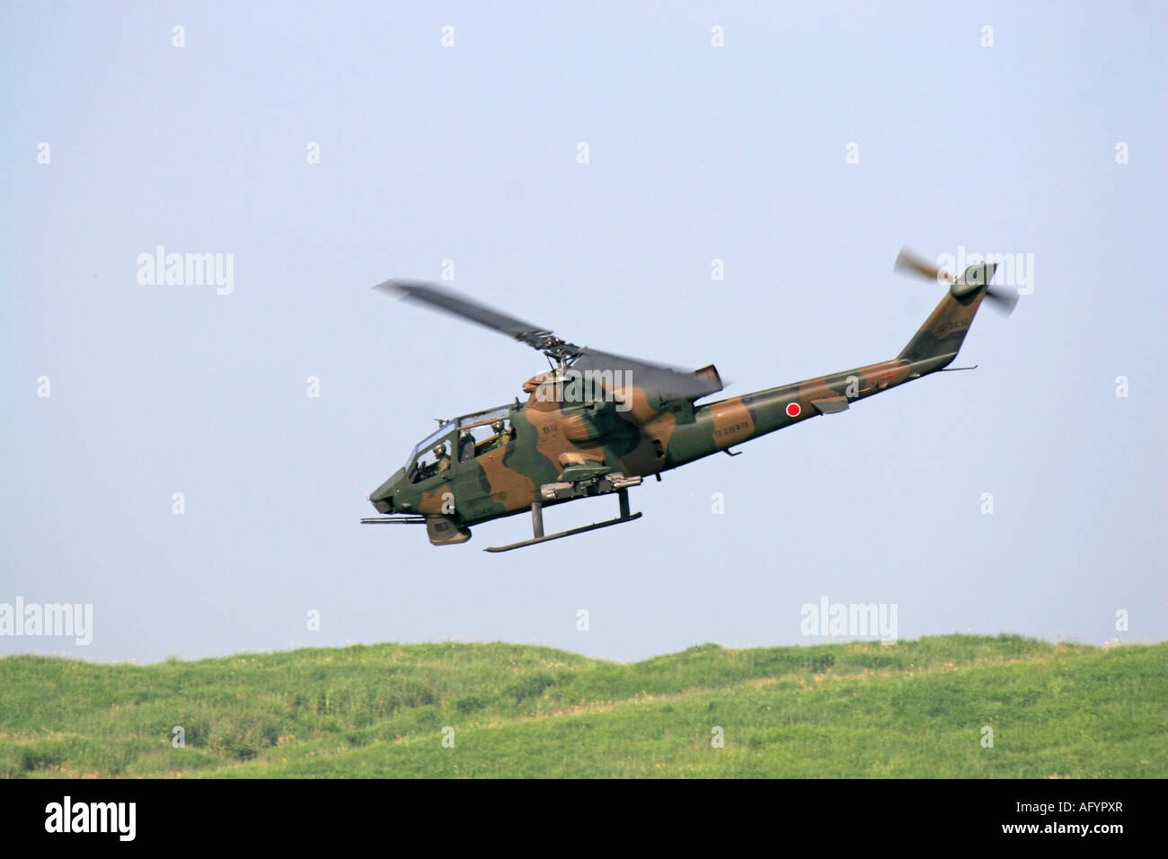 Japan Ground Self Defence Force AH-1 Cobra helicopter Stock Photo - Alamy