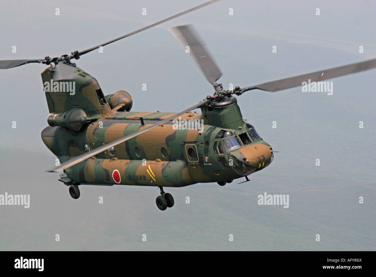Boeing ch 47 chinook helicopter japan hi-res stock photography and ...