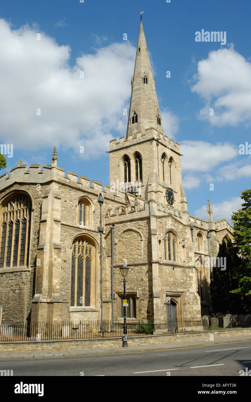 Church of St Paul Bedford England Stock Photo - Alamy