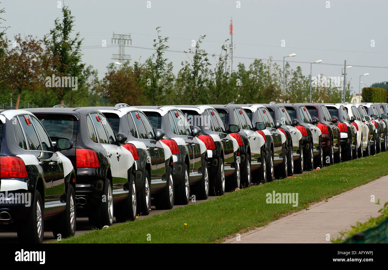 Porsche factory in Leipzig, Germany Stock Photo - Alamy