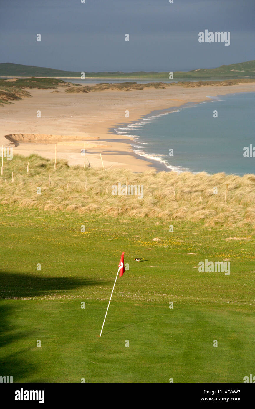 Isle of harris golf course at scarista beach, isle of harris, outer ...