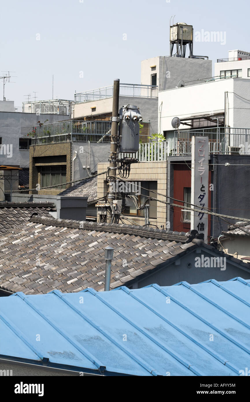 Tokyo rooftops hi-res stock photography and images - Alamy