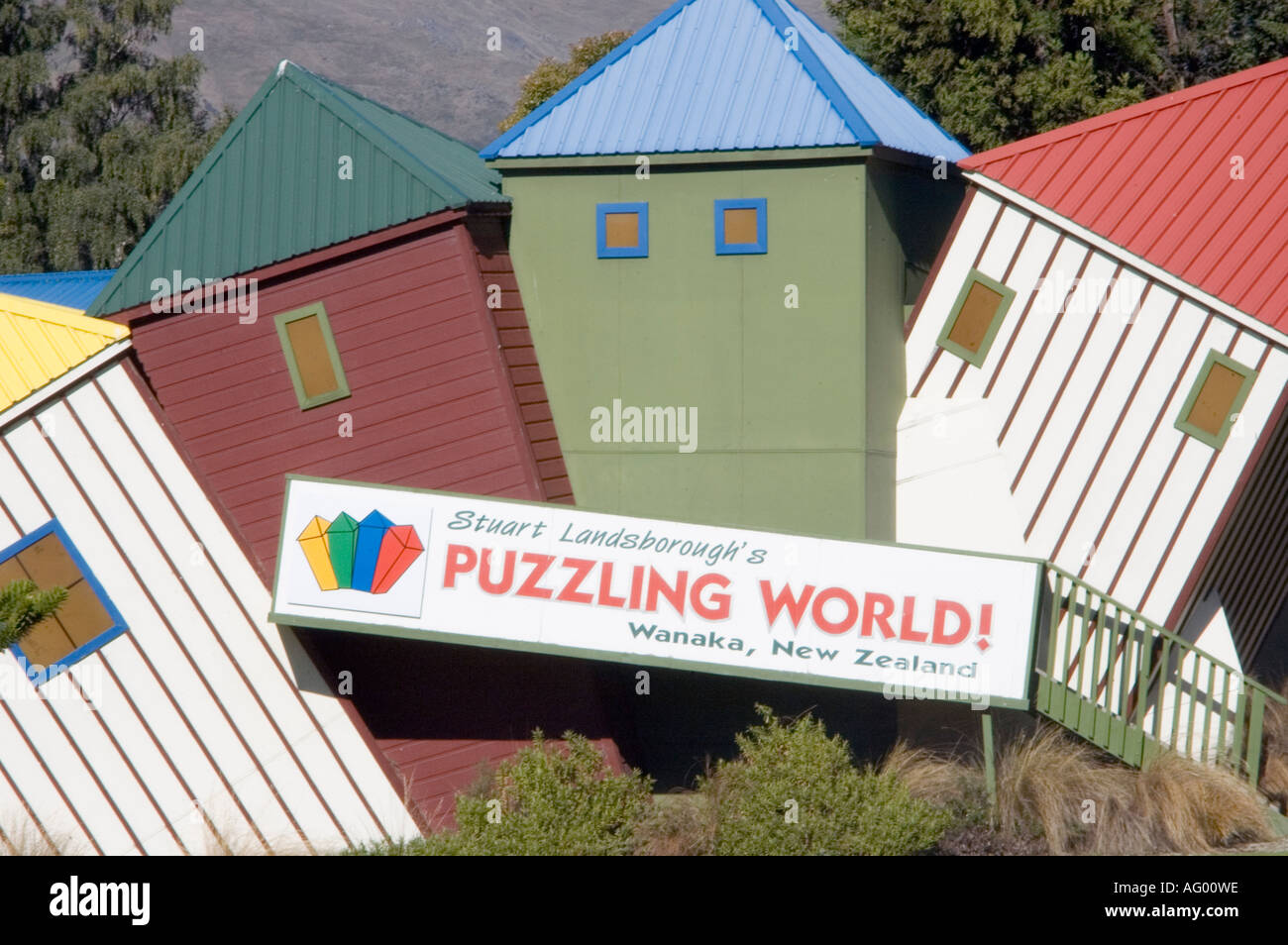 Puzzling world new zealand hi-res stock photography and images - Alamy