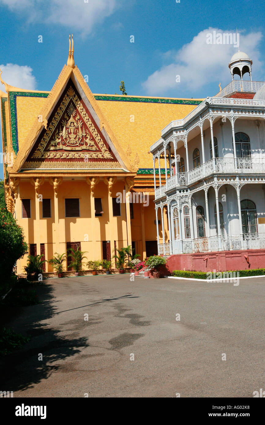 The Royal Offices and the Iron House at the Royal Palace, Phnom Penh ...