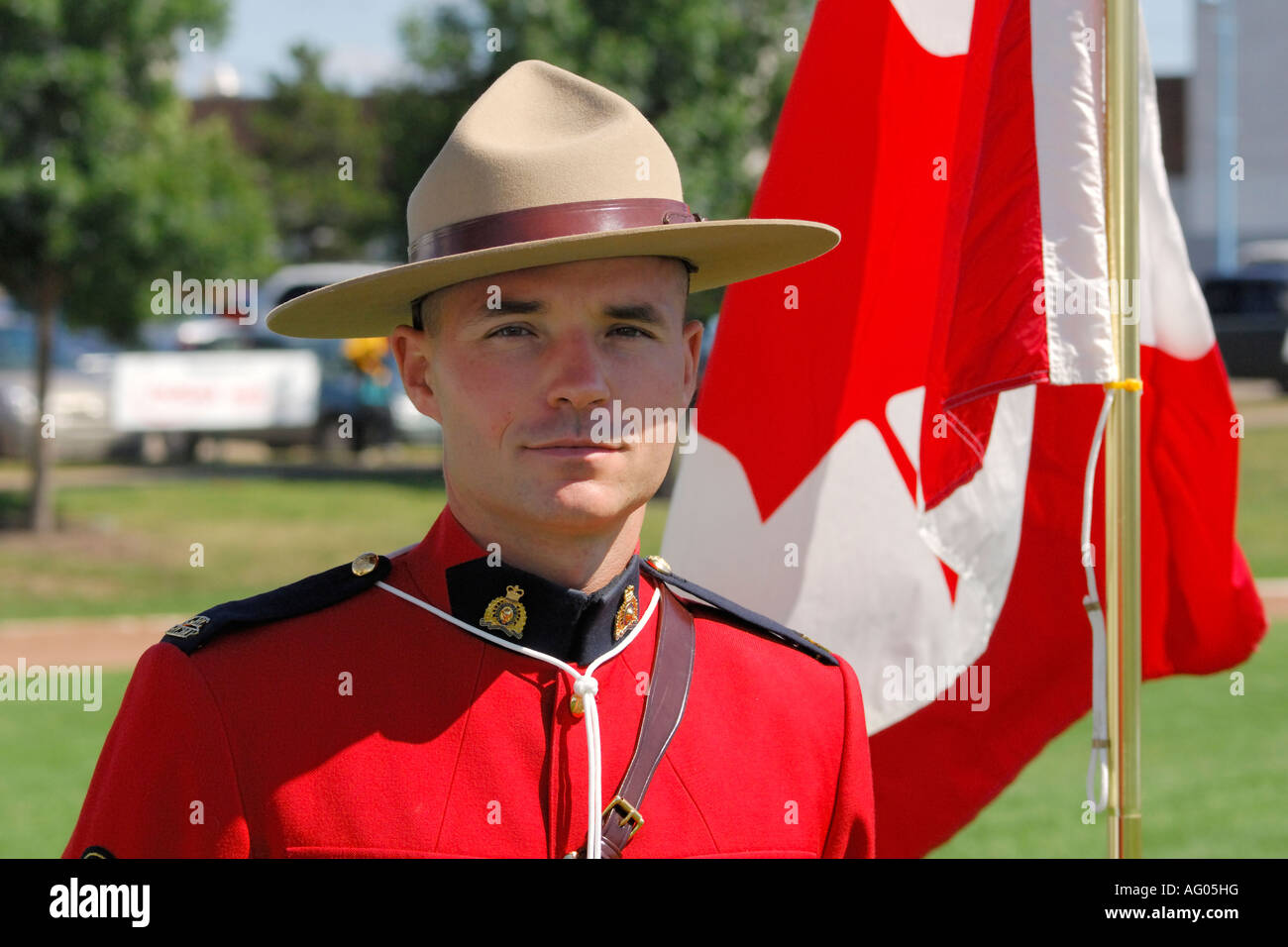 Canadian mountie hat hi-res stock photography and images - Alamy