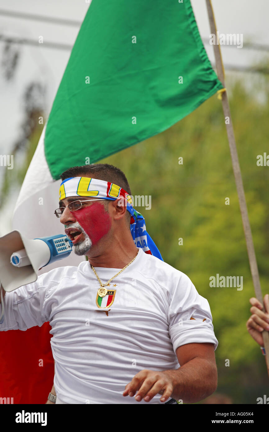 Italian Football Fan Stock Photo - Alamy