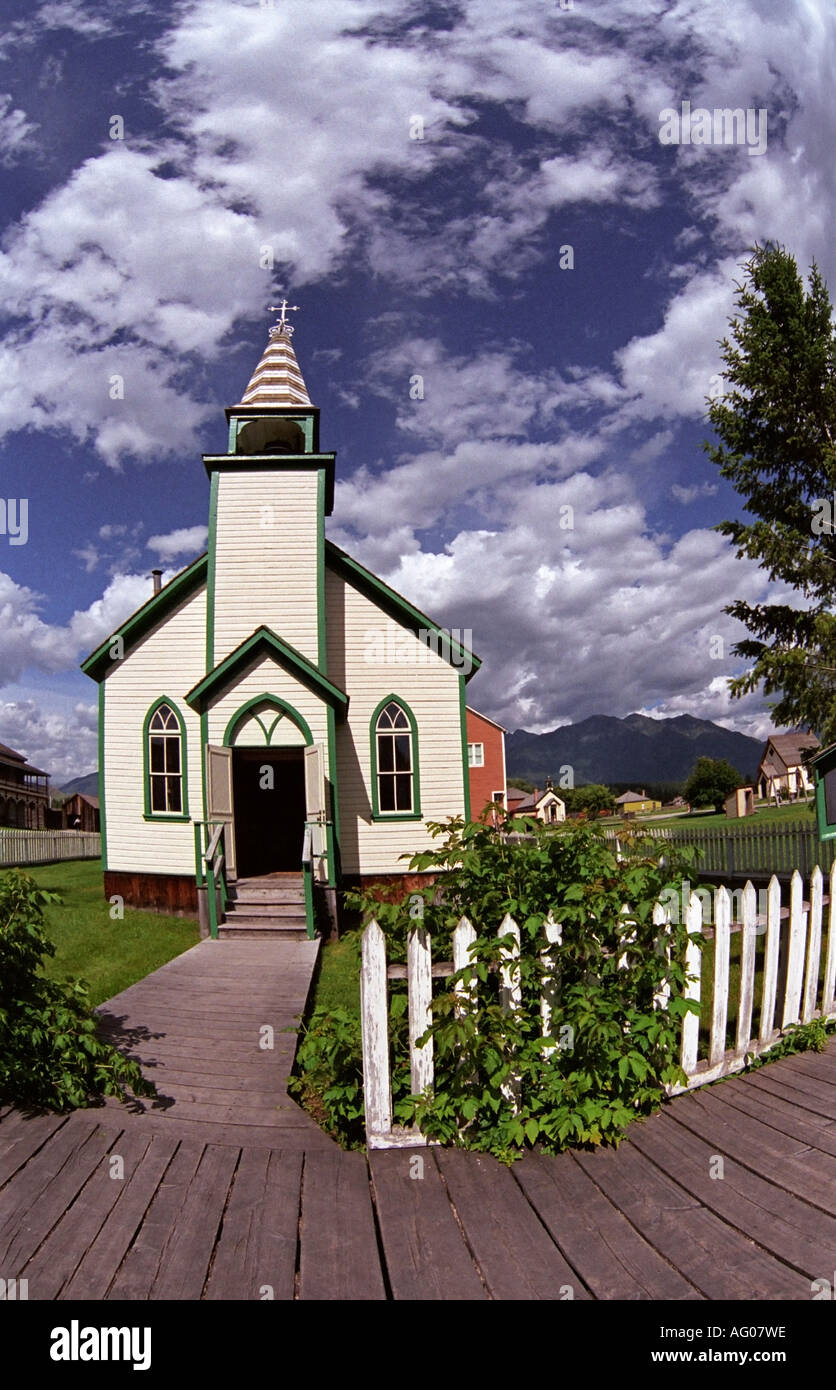Fort Steele Heritage Town British Columbia Canada Stock Photo - Alamy