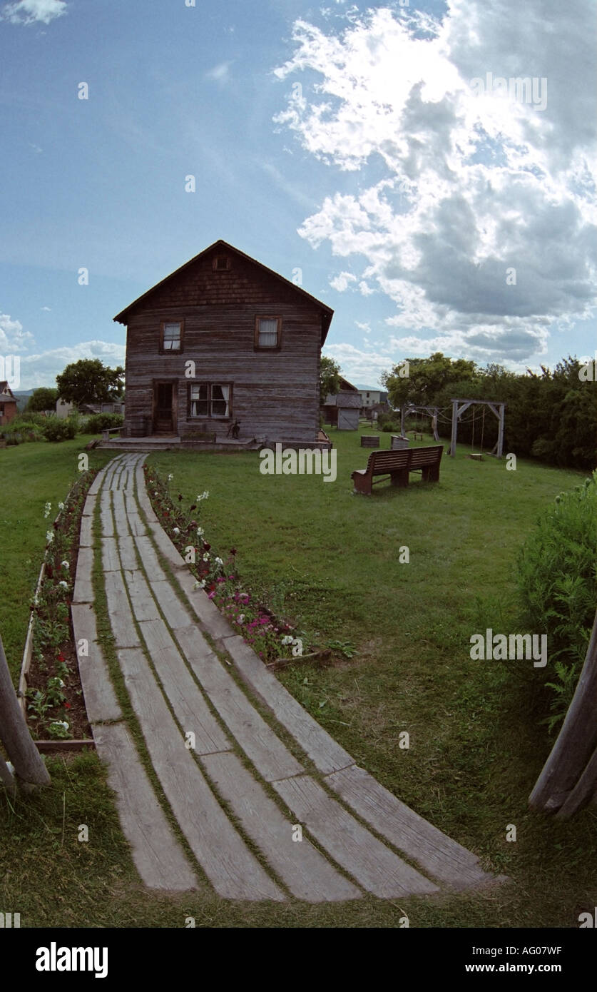 Fort Steele Heritage Town Canada Stock Photo - Alamy