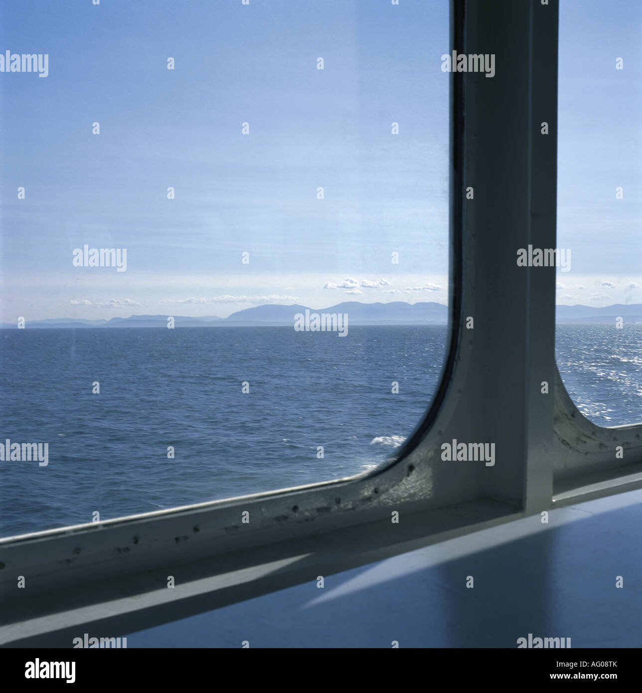 ocean view from ferry Stock Photo - Alamy
