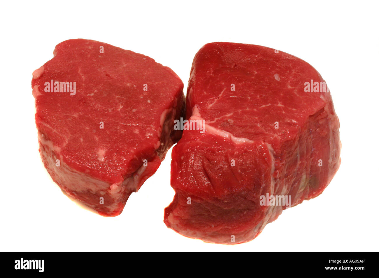Two prime filet mignon steaks Stock Photo - Alamy