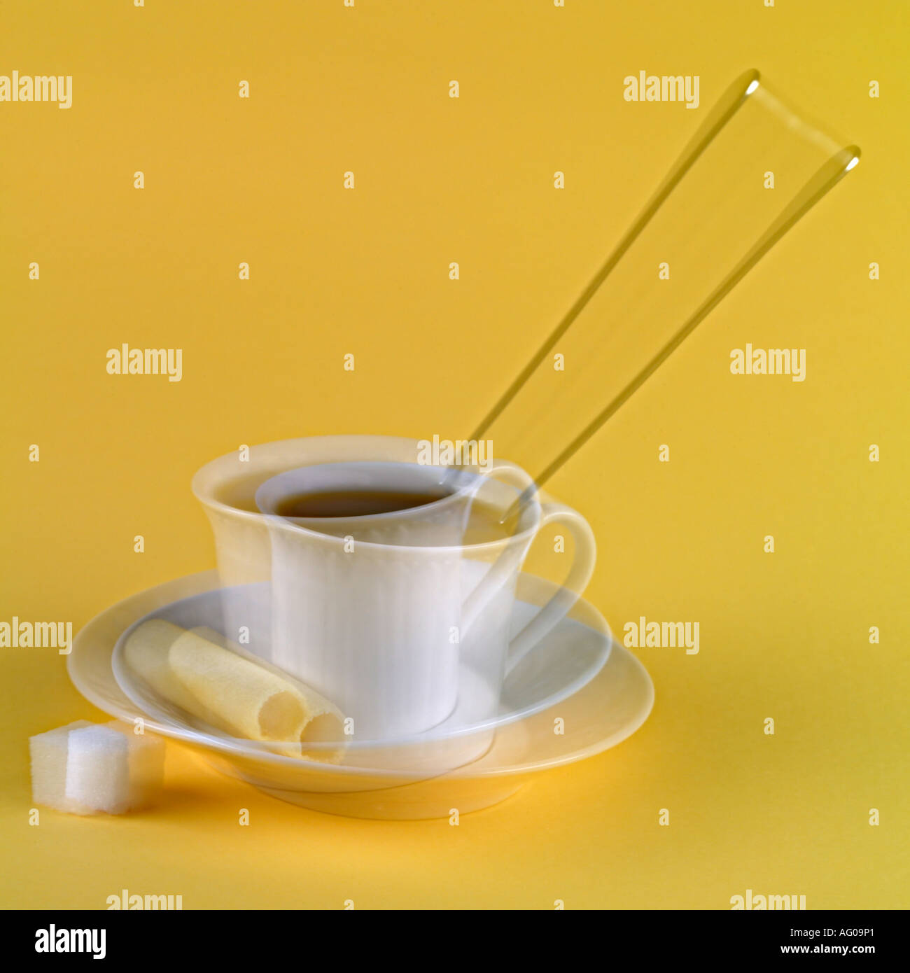 Coffee for two Stock Photo - Alamy