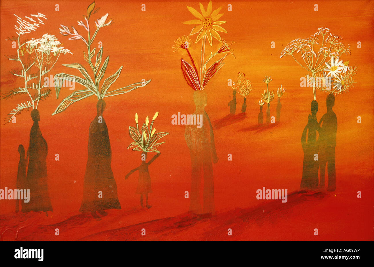 Illustration of Barbara Kozikova. Modern art. Painter. Slovakia ...