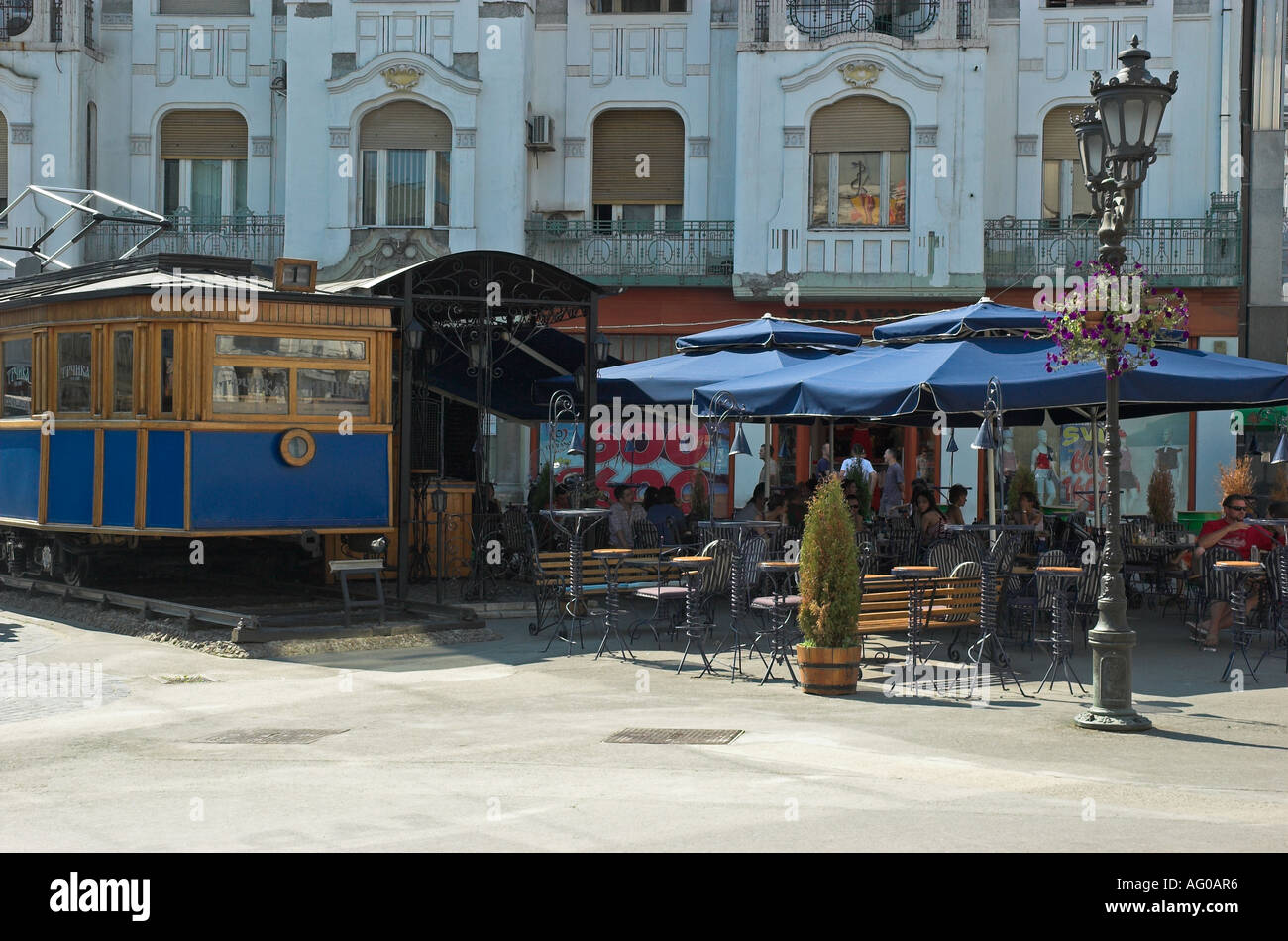 Europe serbia novi sad cafe hi-res stock photography and images - Alamy