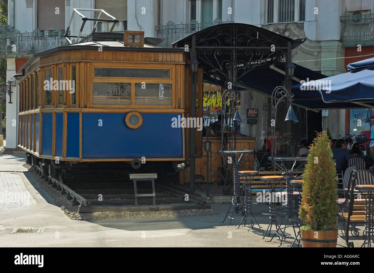 Europe serbia novi sad cafe hi-res stock photography and images - Alamy