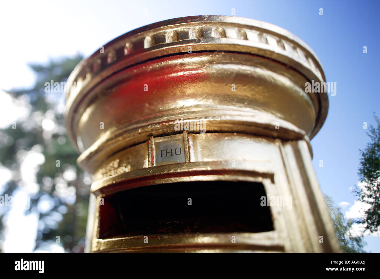 Cylindrical pillar box hi-res stock photography and images - Alamy
