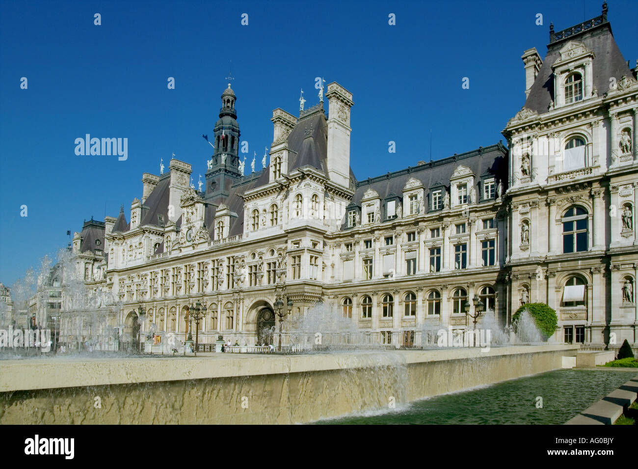 CITY-HALL - PARIS - FRANCE Stock Photo - Alamy