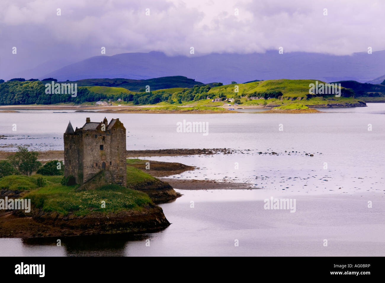 Stalker Castle, Port Appin,Scotland Stock Photo - Alamy