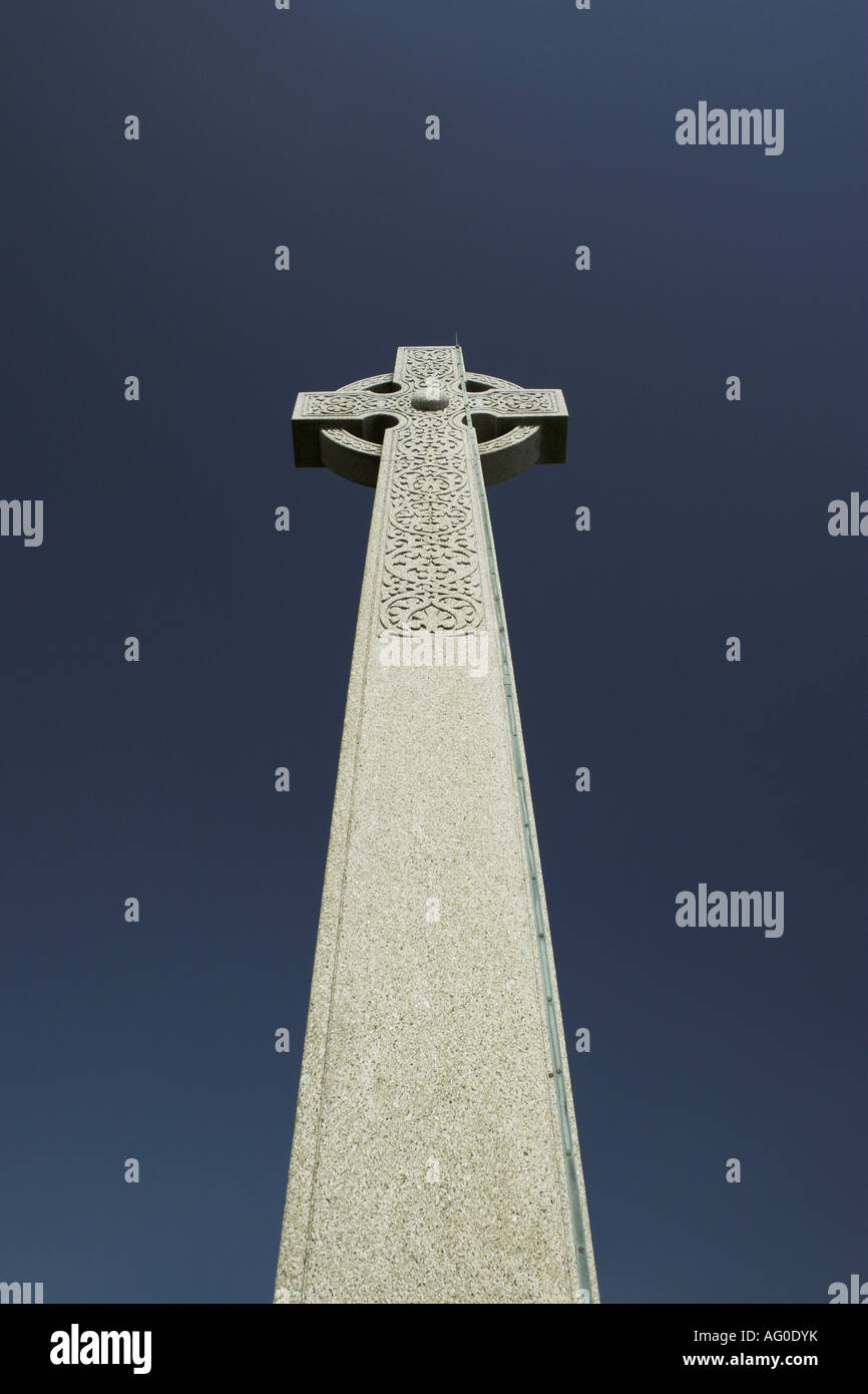 The Tennyson Monument, Tennyson Down, Totland, Isle of Wight, England ...