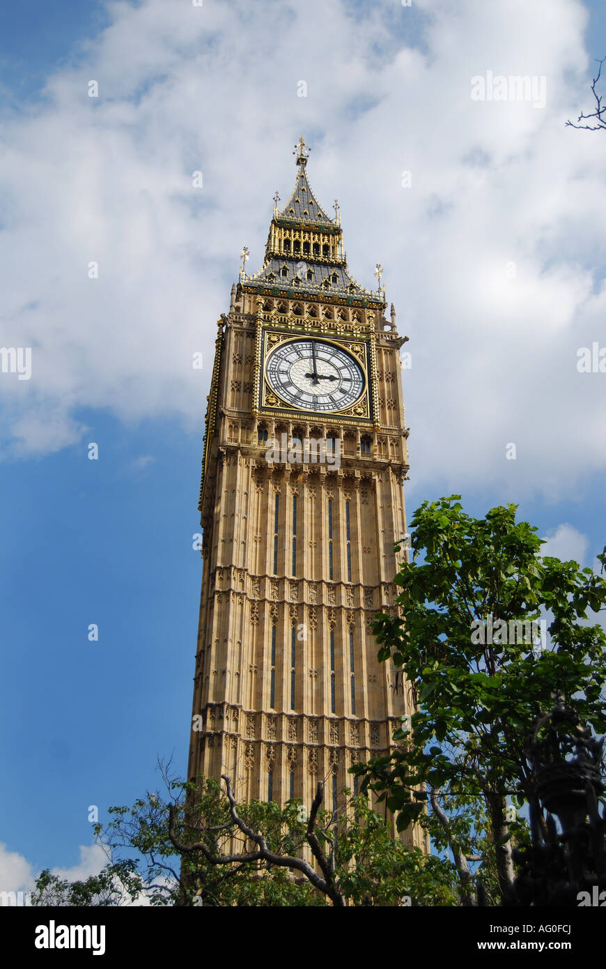 General View of Big Ben, London England Stock Photo - Alamy
