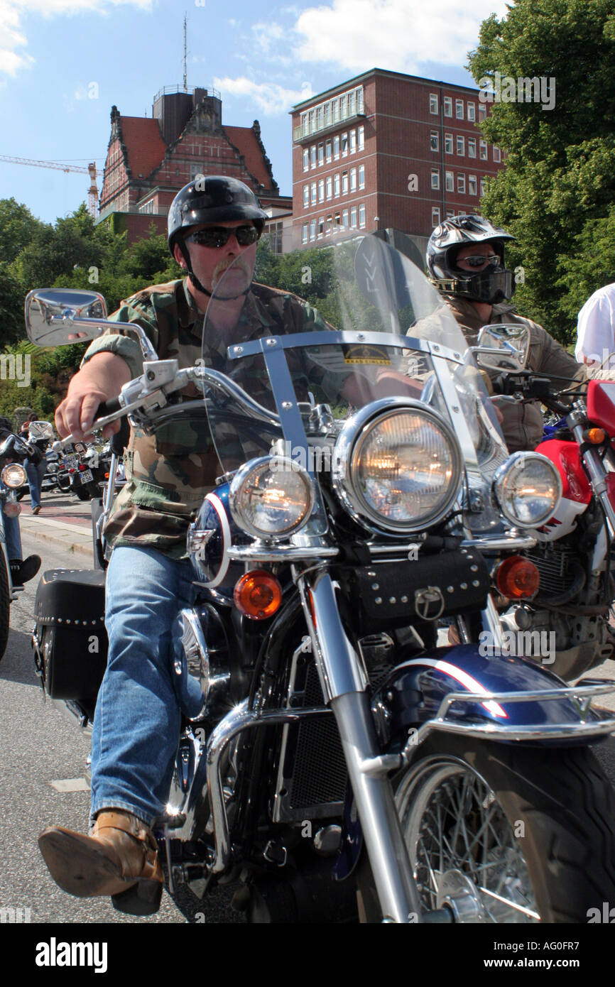 Harley Days Hamburg 2006 Riders Stock Photo - Alamy