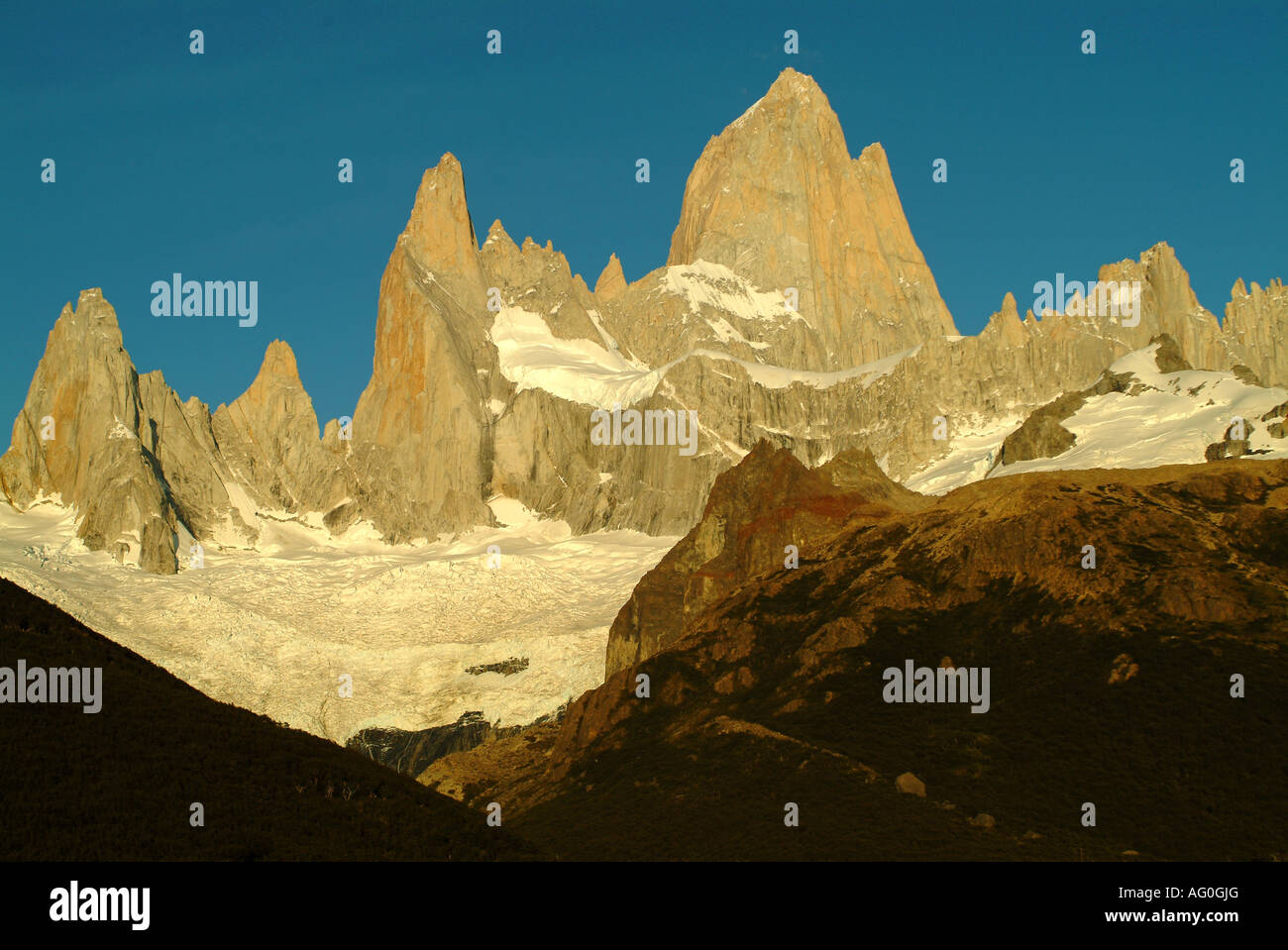 Fitz Roy range in Patagonia, Argentina Stock Photo - Alamy