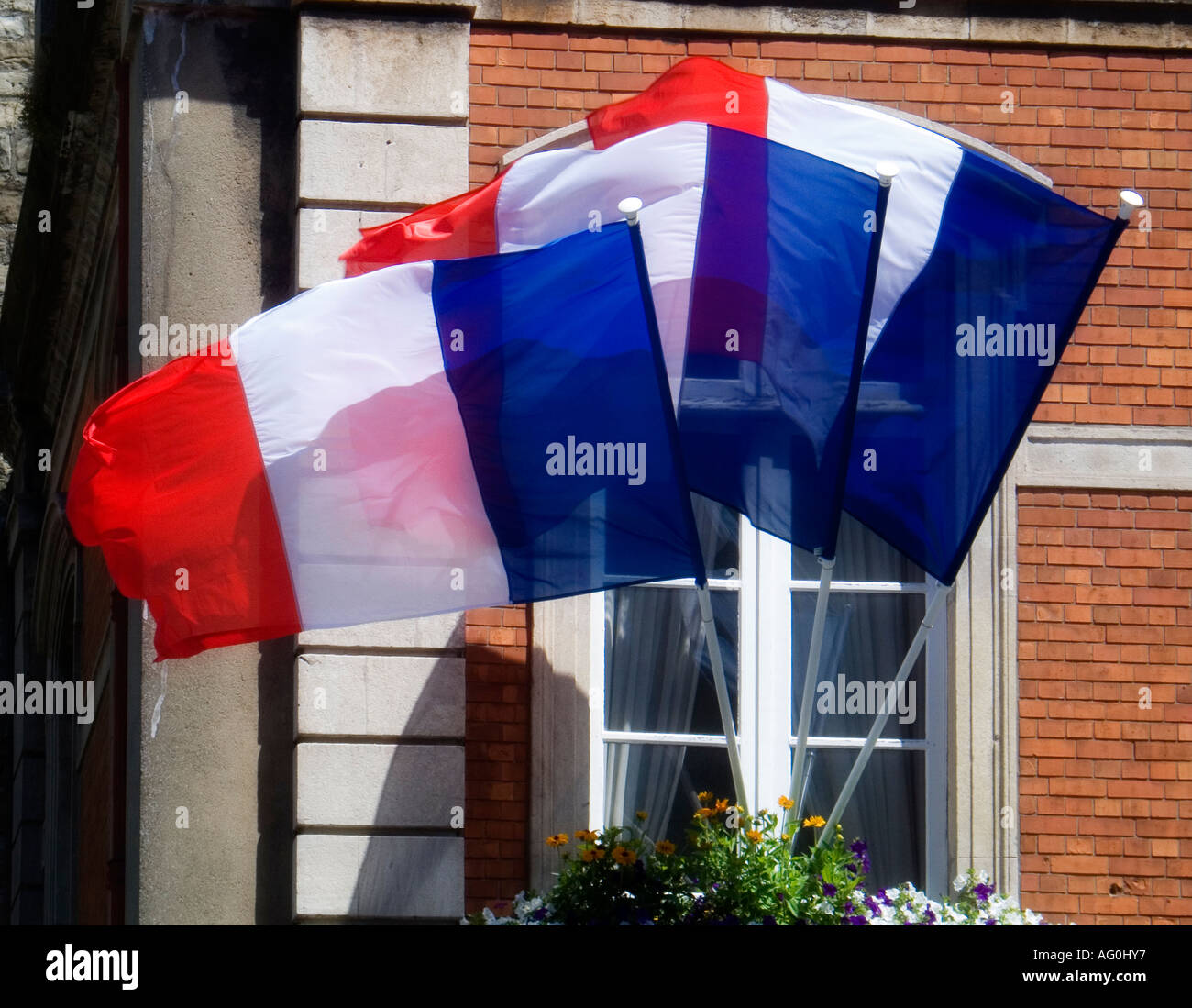 French flag flags hi-res stock photography and images - Alamy