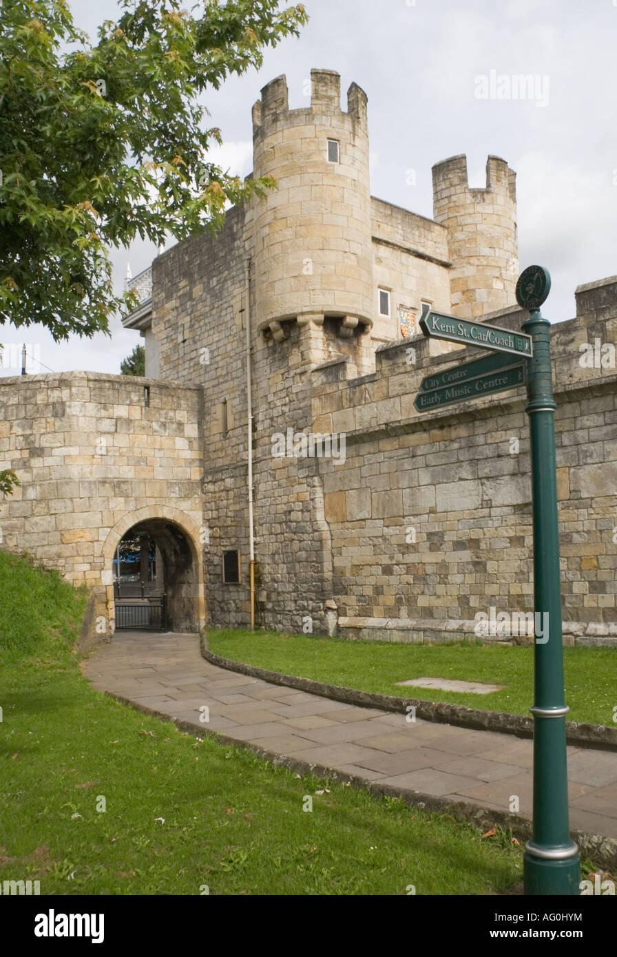 Walmgate Bar York City England UK Stock Photo - Alamy