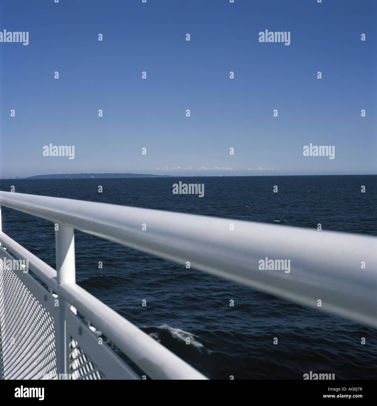 ocean view from ferry Stock Photo - Alamy