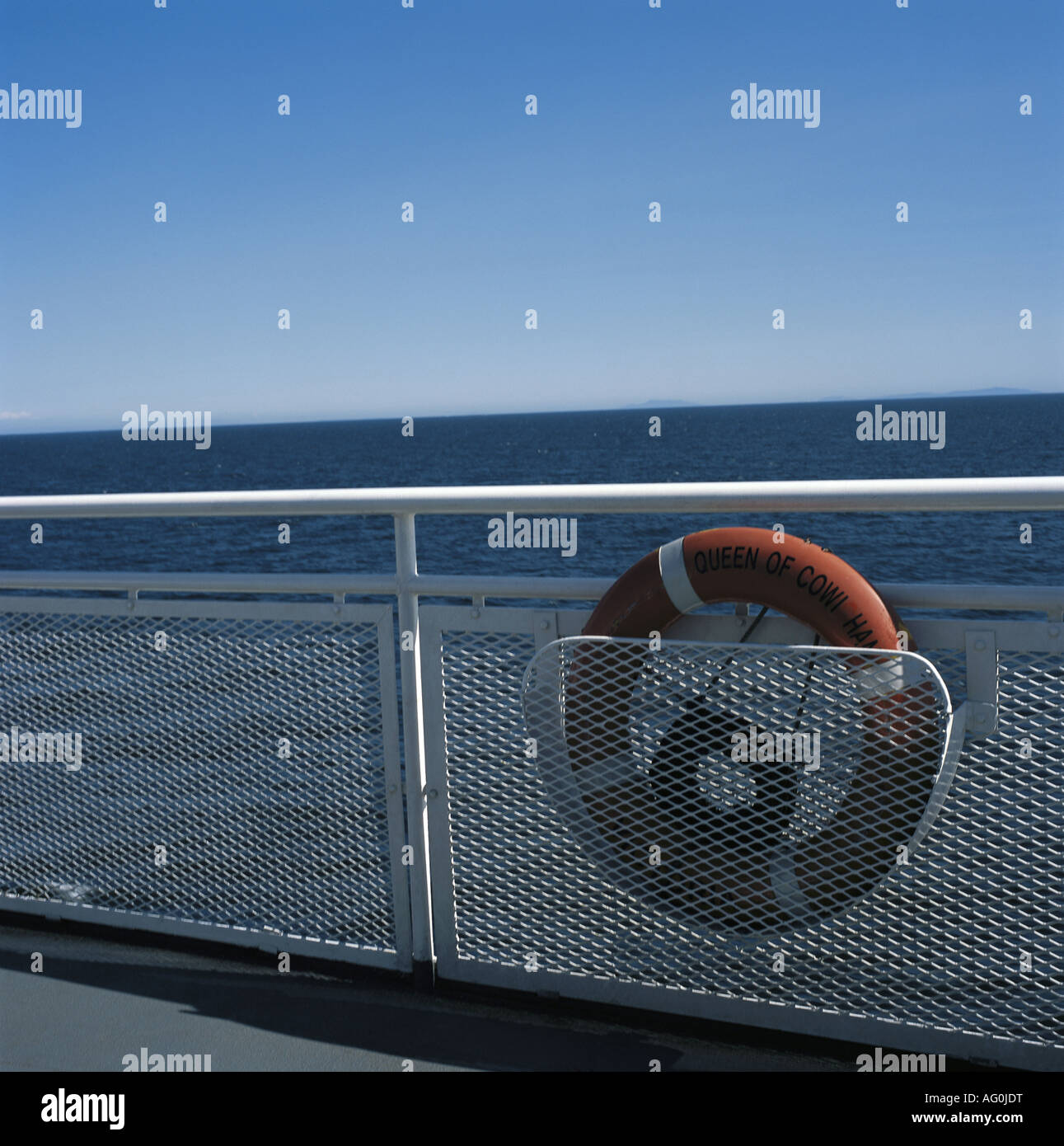 ocean view from ferry Stock Photo - Alamy