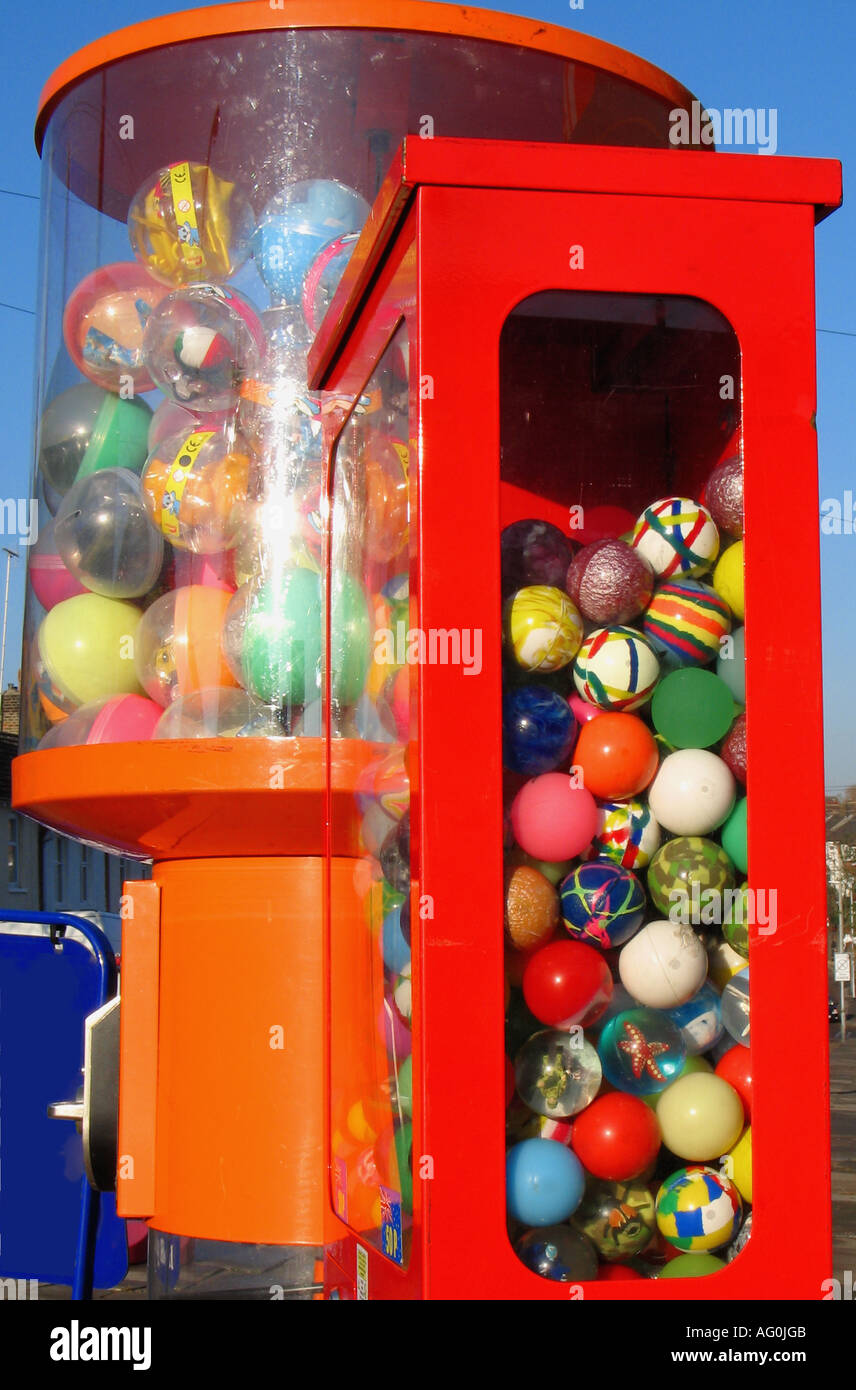 Sweet Toy Dispenser Stock Photo - Alamy