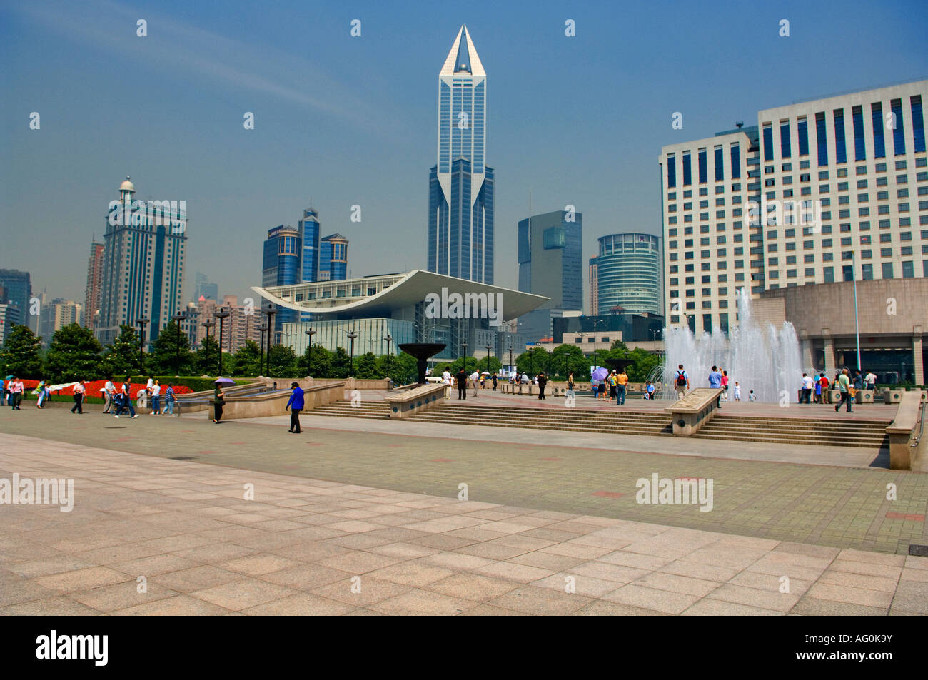 Tomorrow Square Tower Stock Photo - Alamy