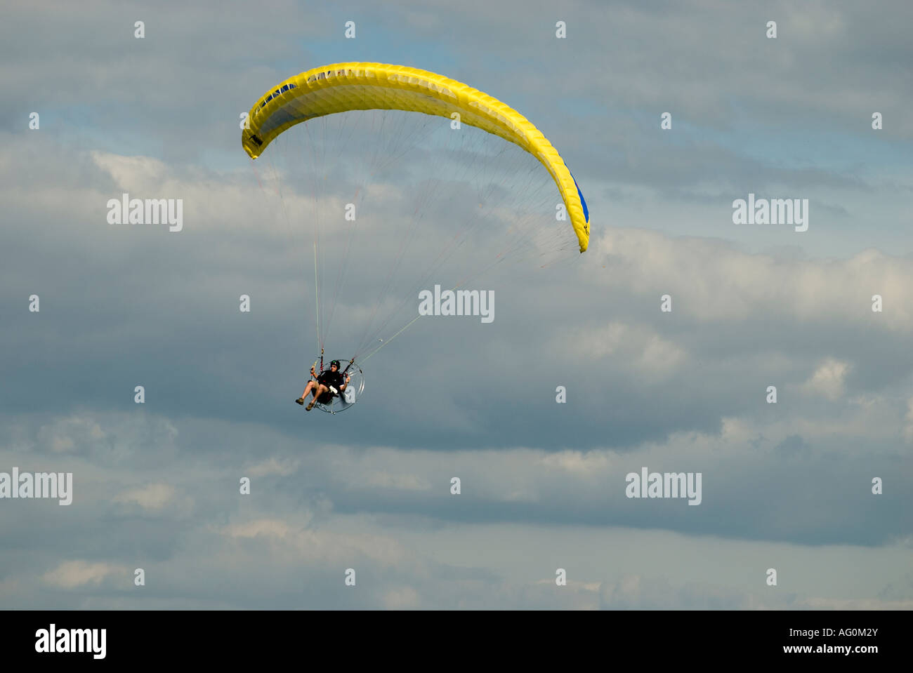 Powered paragliding at the Bristol Balloon Fiesta Ashton Court Bristol ...