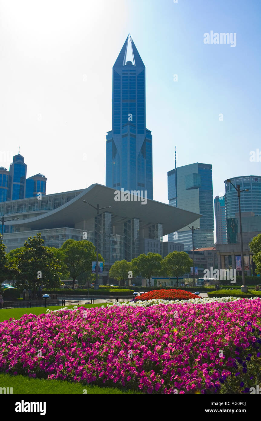 Tomorrow Square Tower Stock Photo - Alamy