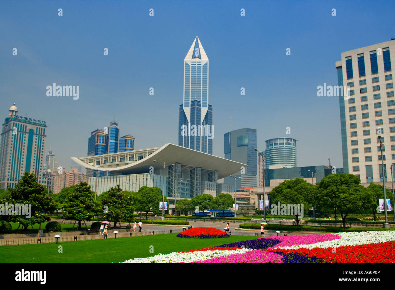 Tomorrow Square Tower Stock Photo - Alamy