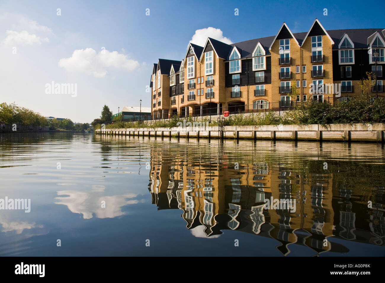 Property development opposite Fremlin Walk on the River Medway in ...