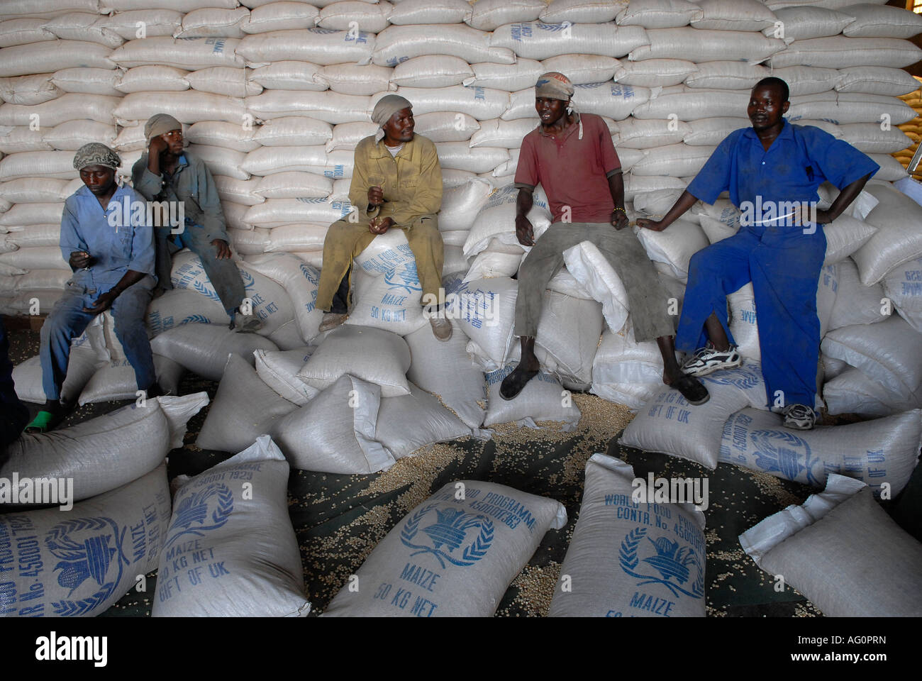 Maize africa warehouse hi-res stock photography and images - Alamy