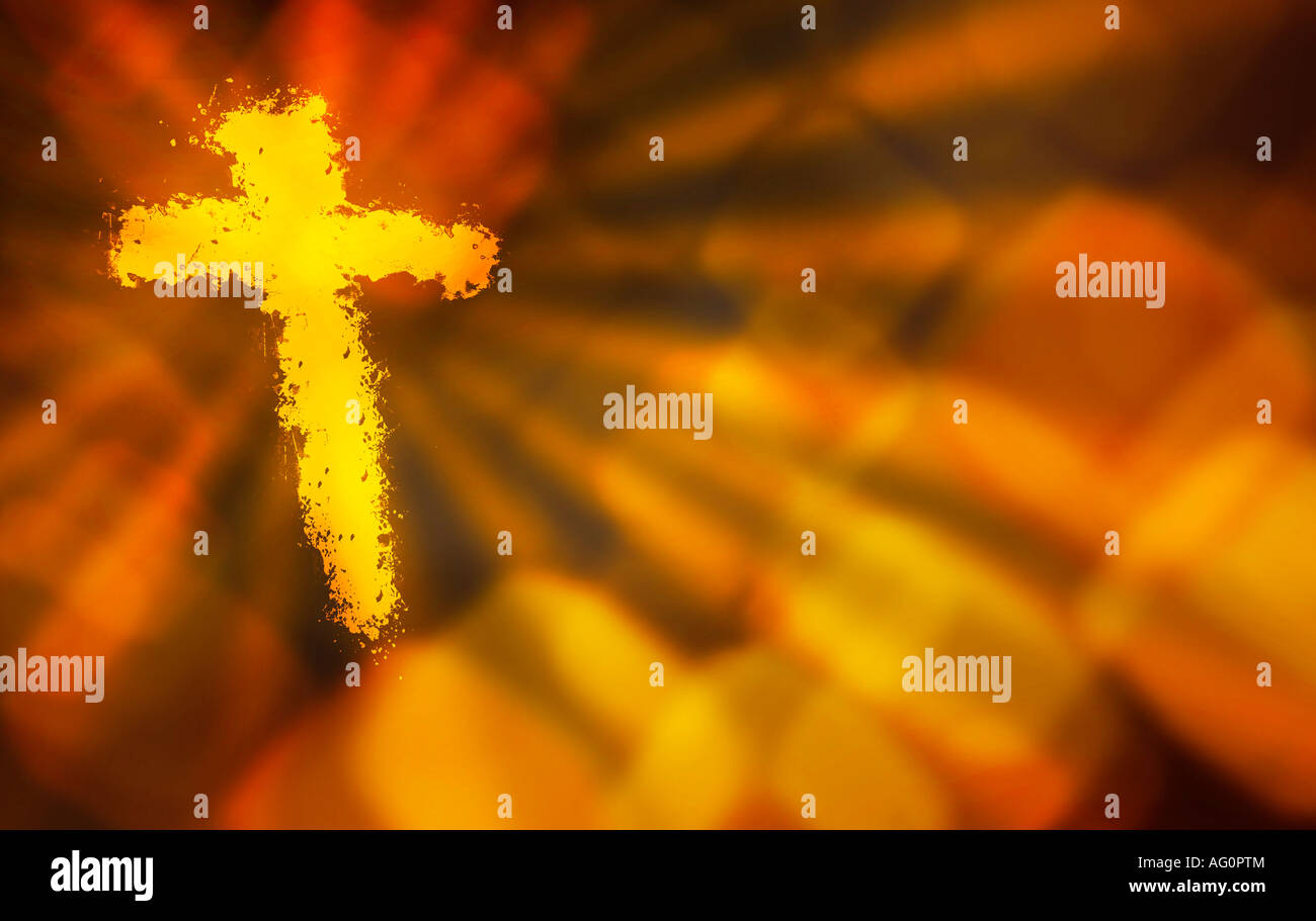 Fiery cross hi-res stock photography and images - Alamy