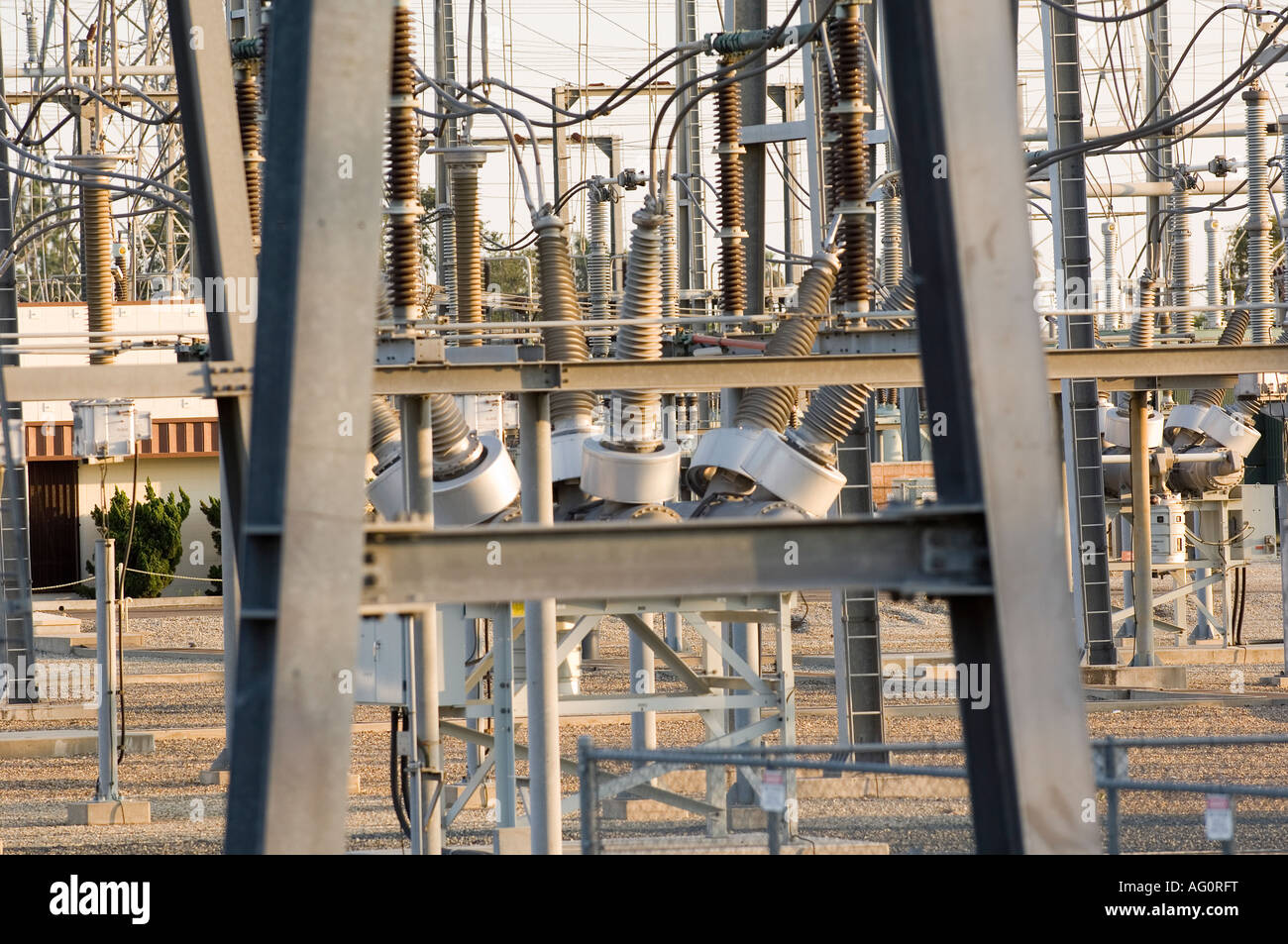 Electrical distribution equipment dealing with very high voltages Stock ...