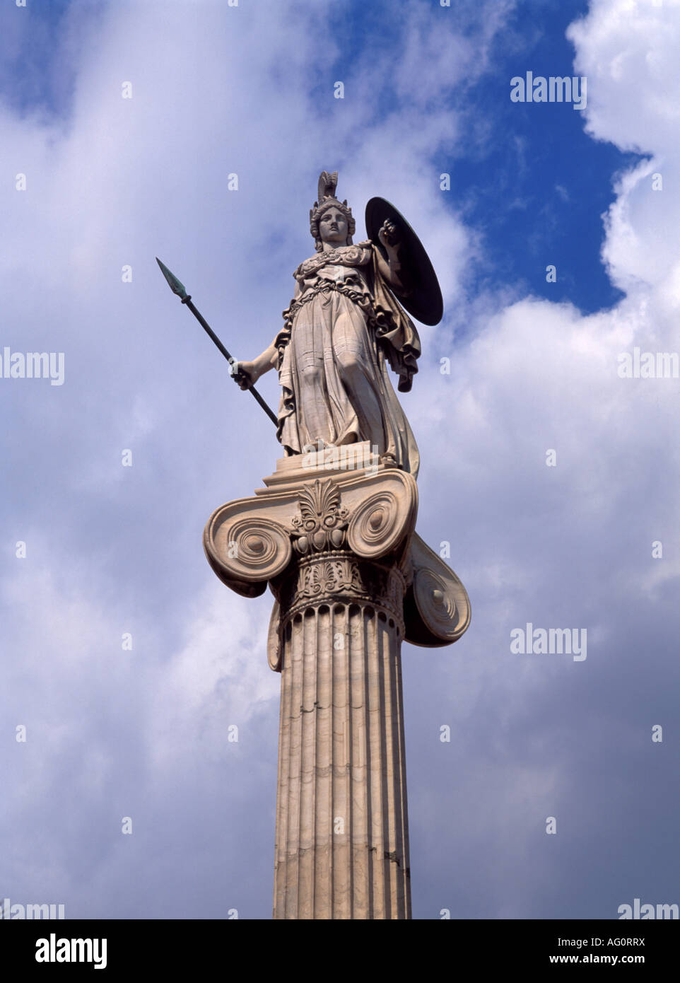 Statue of athena athens hi-res stock photography and images - Alamy