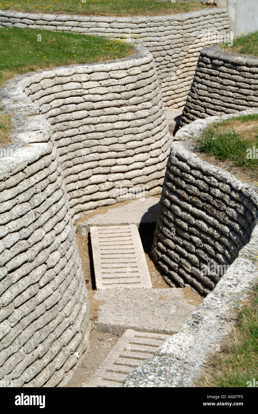 Sandbags wwi trench hi-res stock photography and images - Alamy