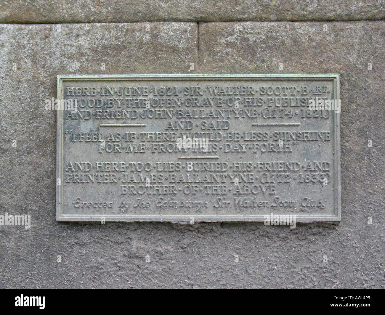 Canongate church cemetery hi-res stock photography and images - Alamy
