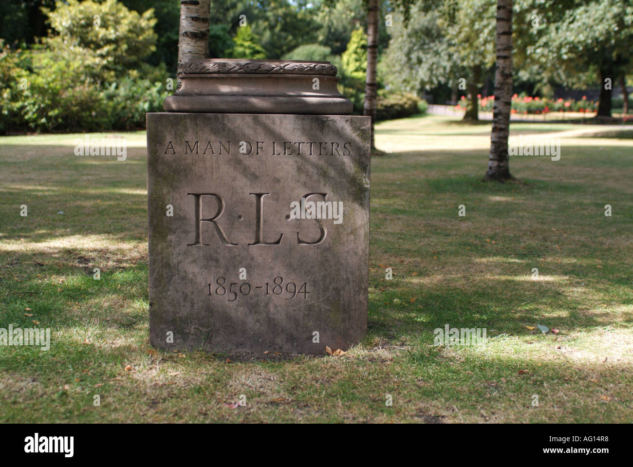 Robert louis stevenson monument hi-res stock photography and images - Alamy