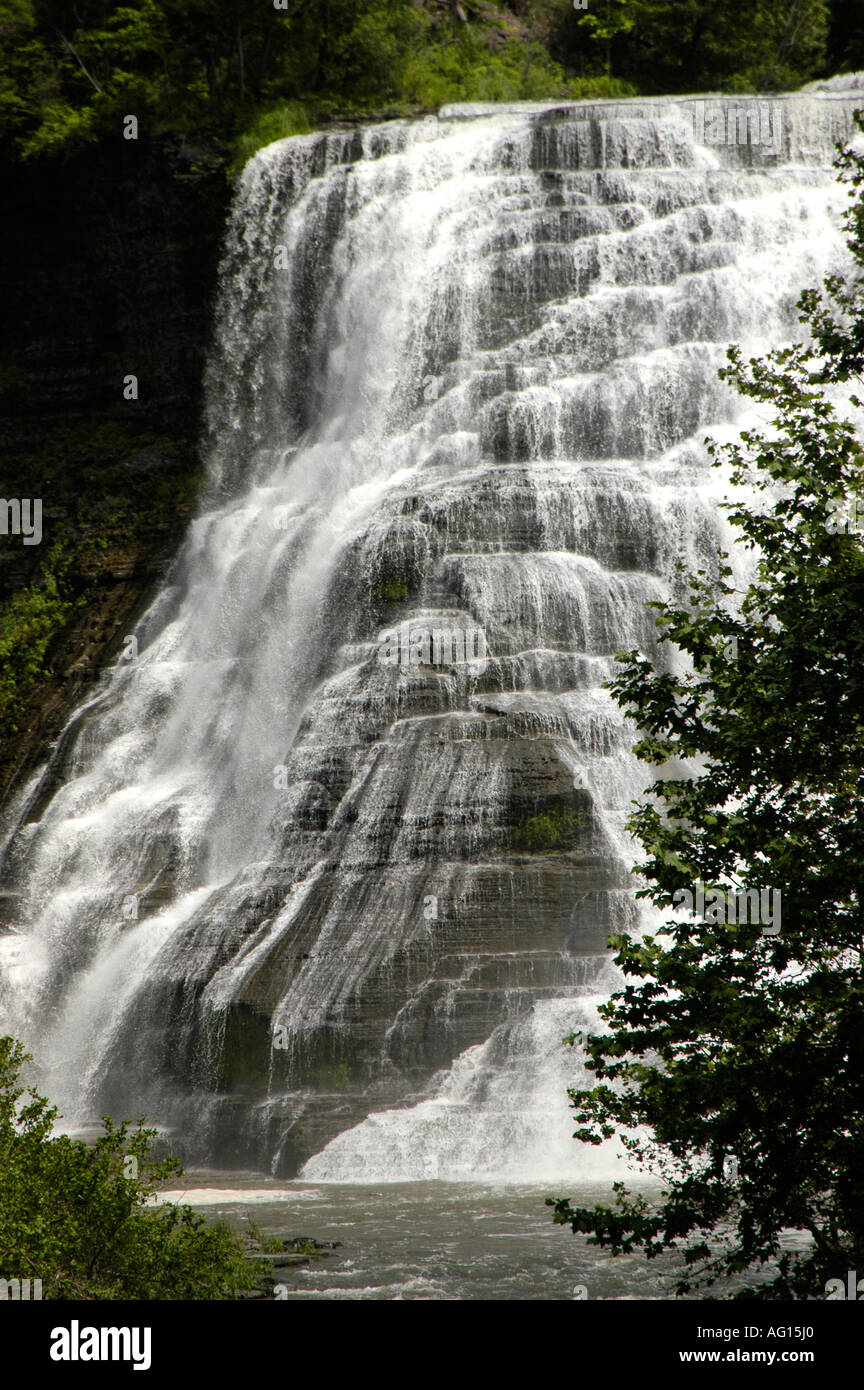 Ithaca Falls, Ithaca NY USA Stock Photo - Alamy