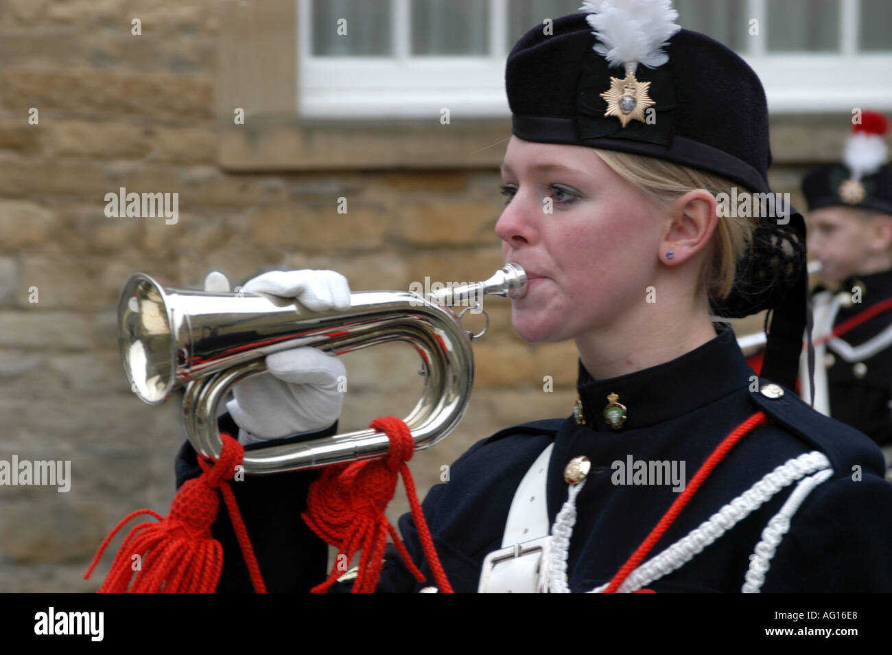 Bugler girl hi-res stock photography and images - Alamy