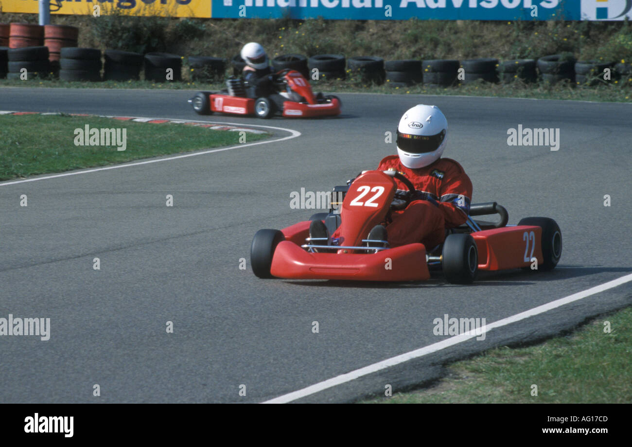 Driving go kart hi-res stock photography and images - Alamy