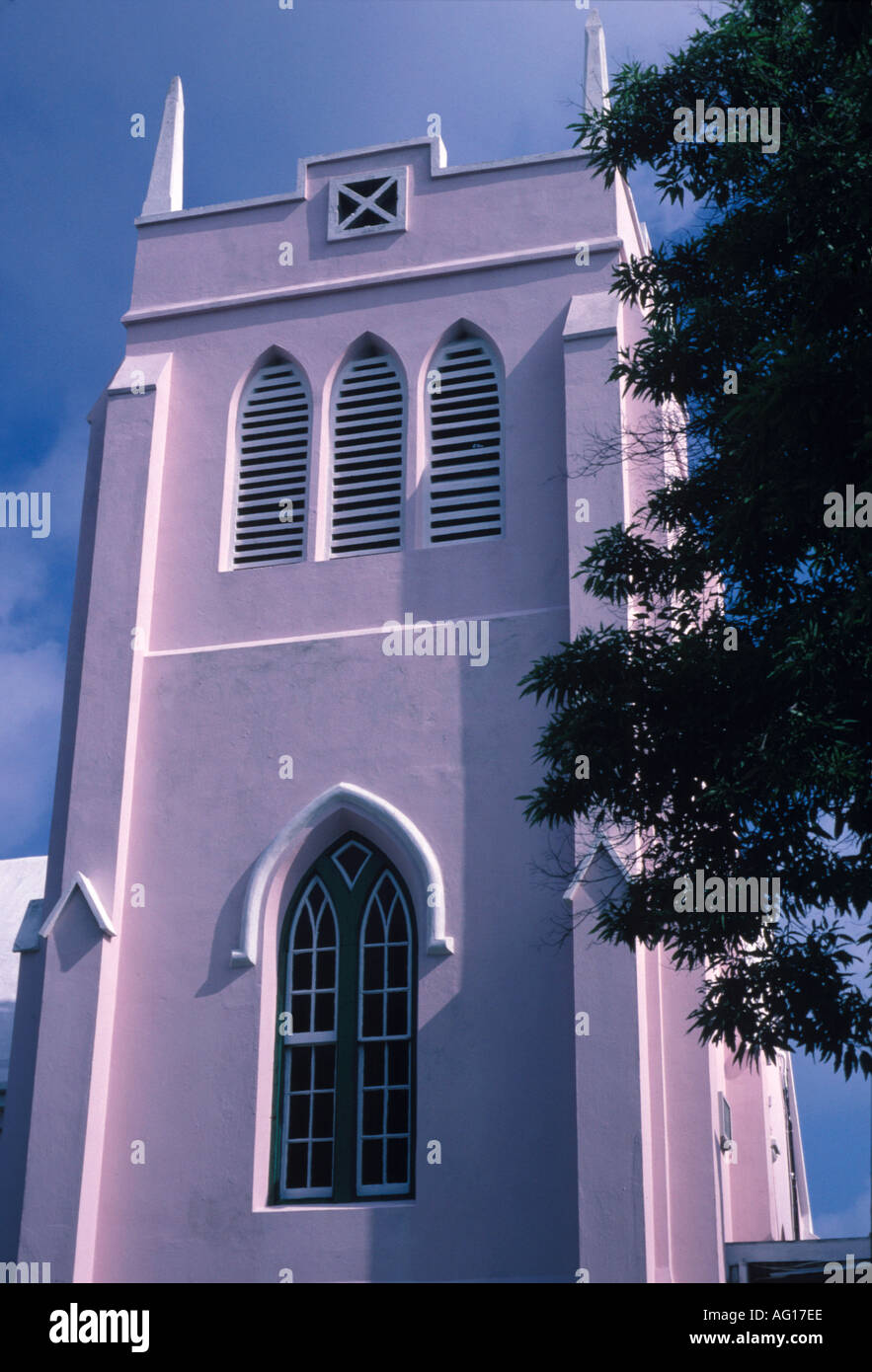 St Andrews Church Hamilton Bermuda Stock Photo - Alamy