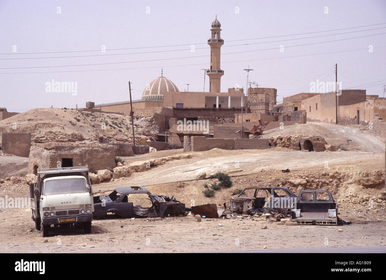 Libya Libyen village of Nalut ruins Stock Photo - Alamy