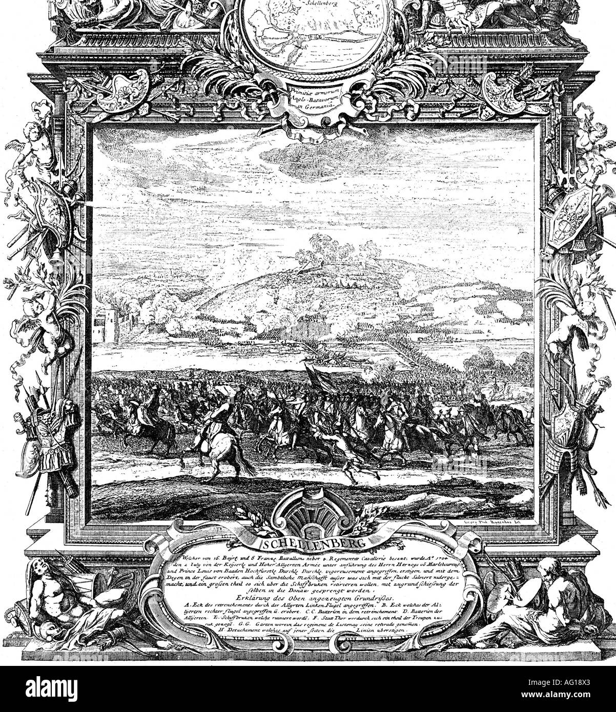 The battle of schellenberg hi-res stock photography and images - Alamy