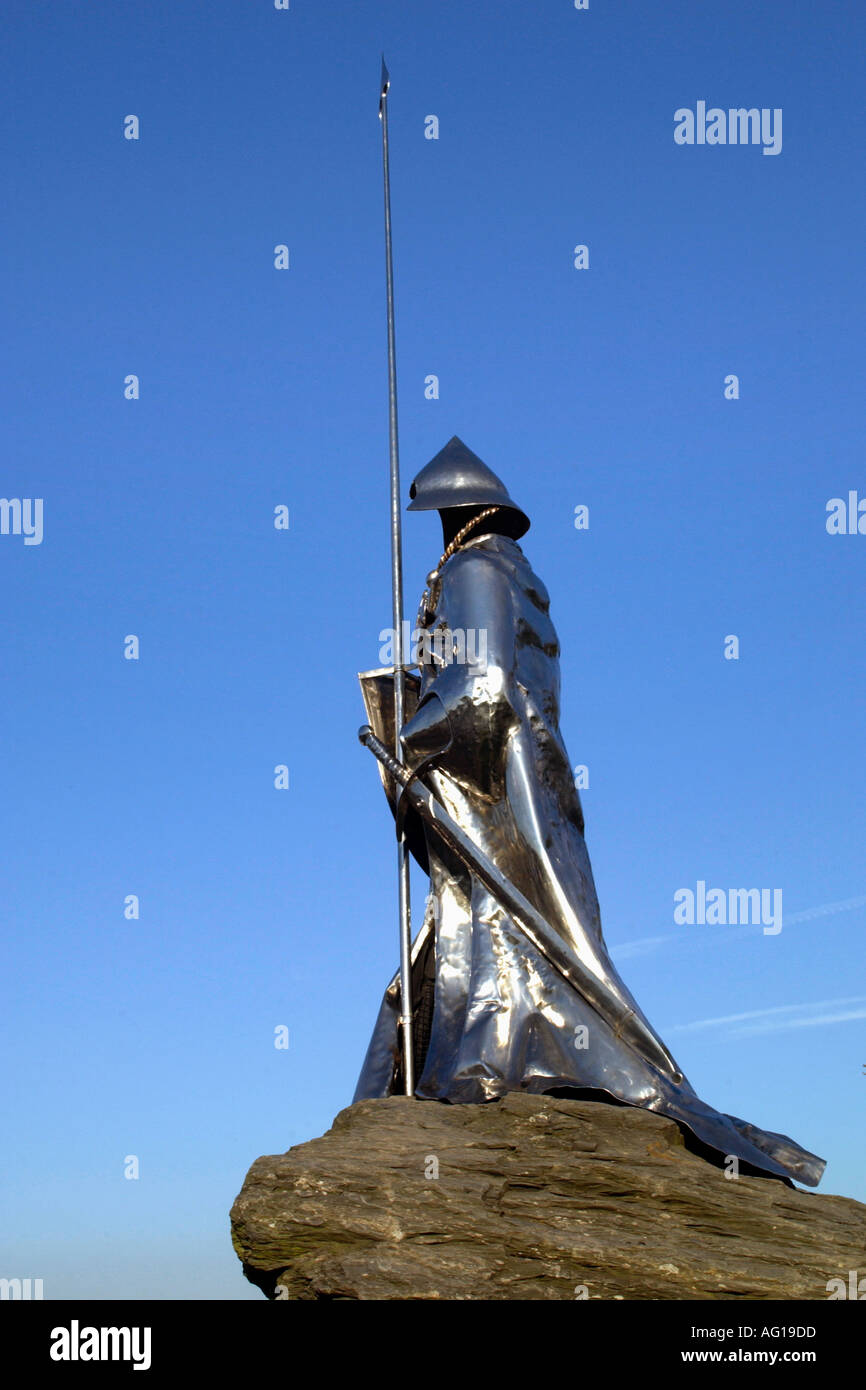 Llywelyn ap gruffydd fychan statue hi-res stock photography and images ...